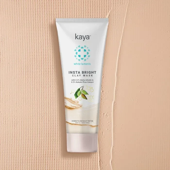 "Experience Instant Radiance with Kaya Insta Bright Clay Mask - 100gm ...